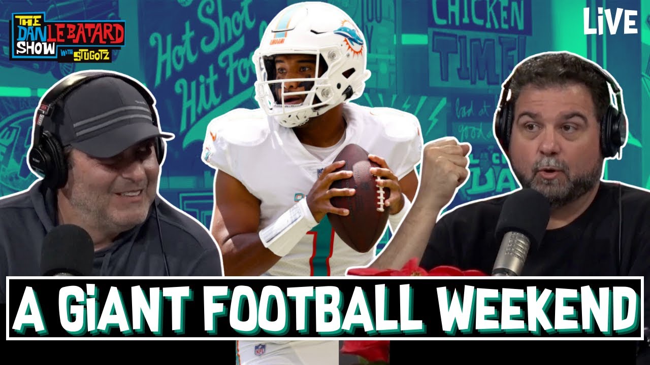 Recapping a GIANT Football Weekend | LIVE | 12/18/23 | The Dan Le ...