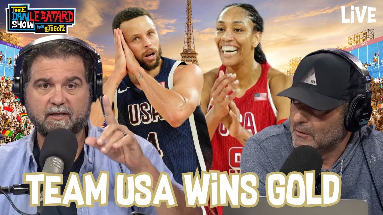 Team USA Wins Gold | LIVE at 9am EST | 8/12/24 | The Dan Le Batard Show ...