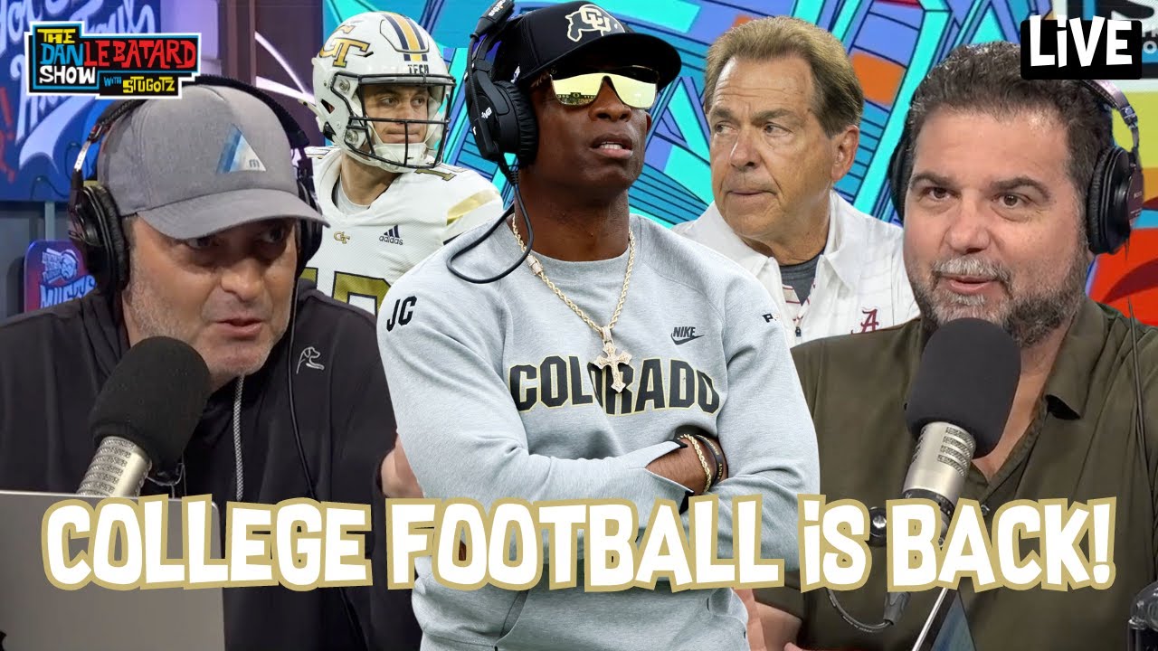 College Football Week 0 Reaction | LIVE at 9am EST | 8/26/24 | The Dan ...