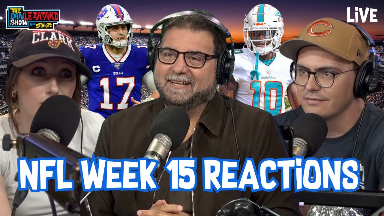 NFL Week 15 Reactions | Live at 9am EST | 12/16/24 | The Dan Le Batard ...